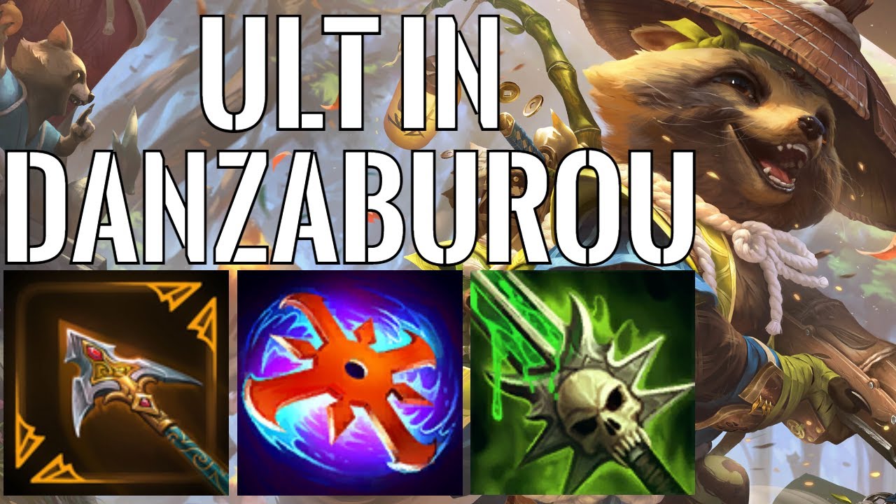 Little Tanuki Packs A Big Punch! Danzaburou Carry Gameplay (Smite ...