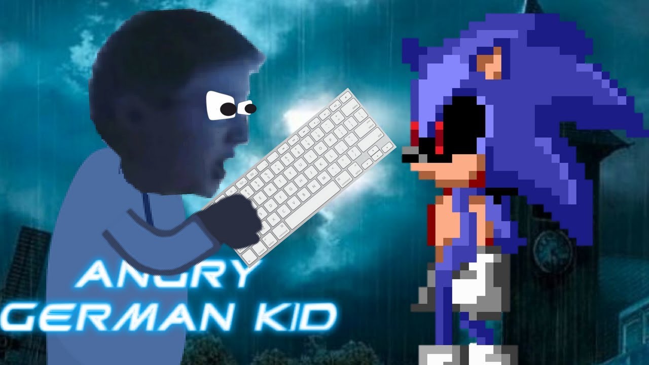 Angry german kid episode 20 agk vs sonic exe part 2 - YouTube
