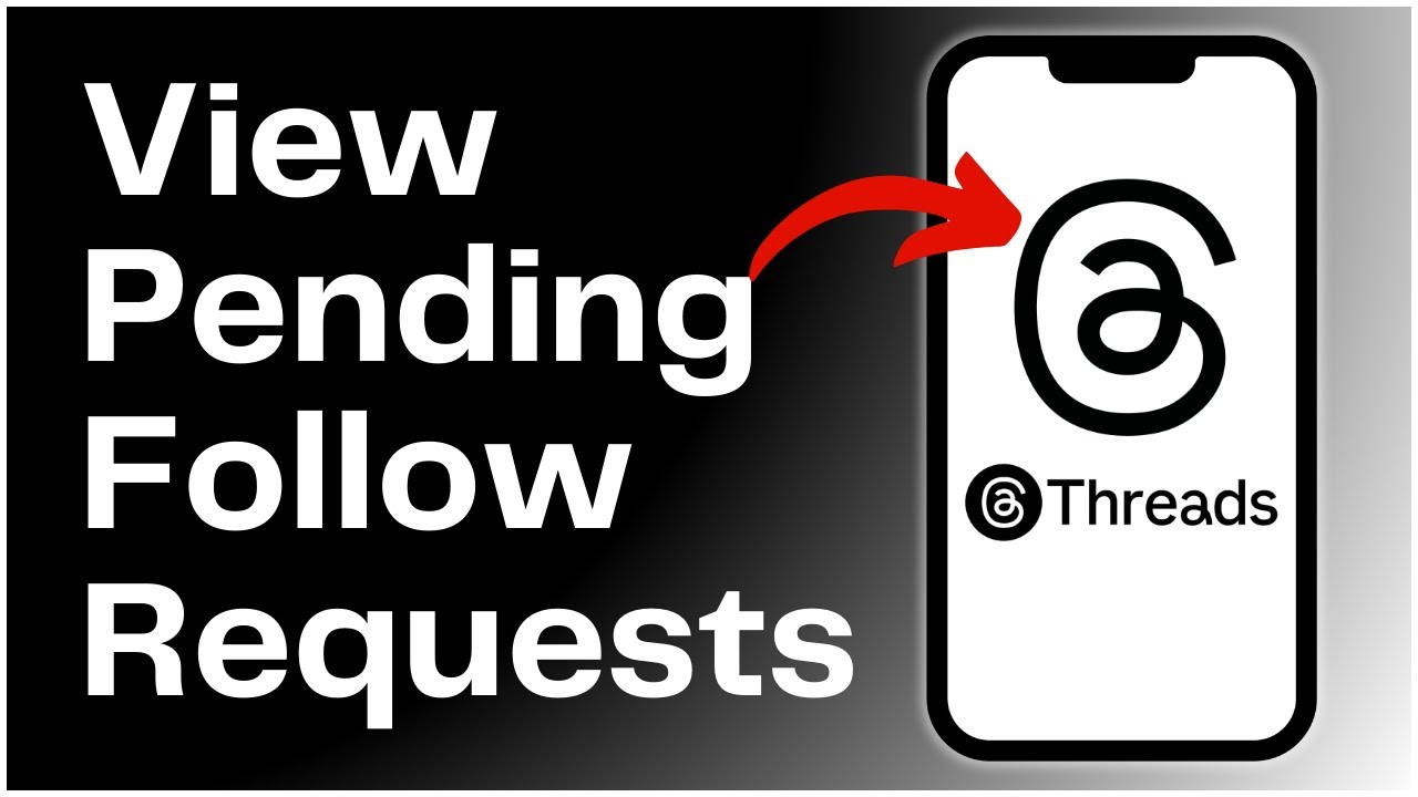 How to View your Pending Follow Requests on Threads App - YouTube