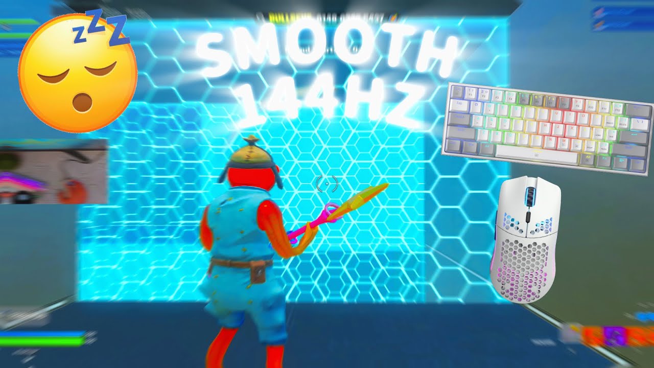 Fortnite ASMR chill😴 piece control 1v1 🏆 Relaxing keyboard sounds🎧 ...