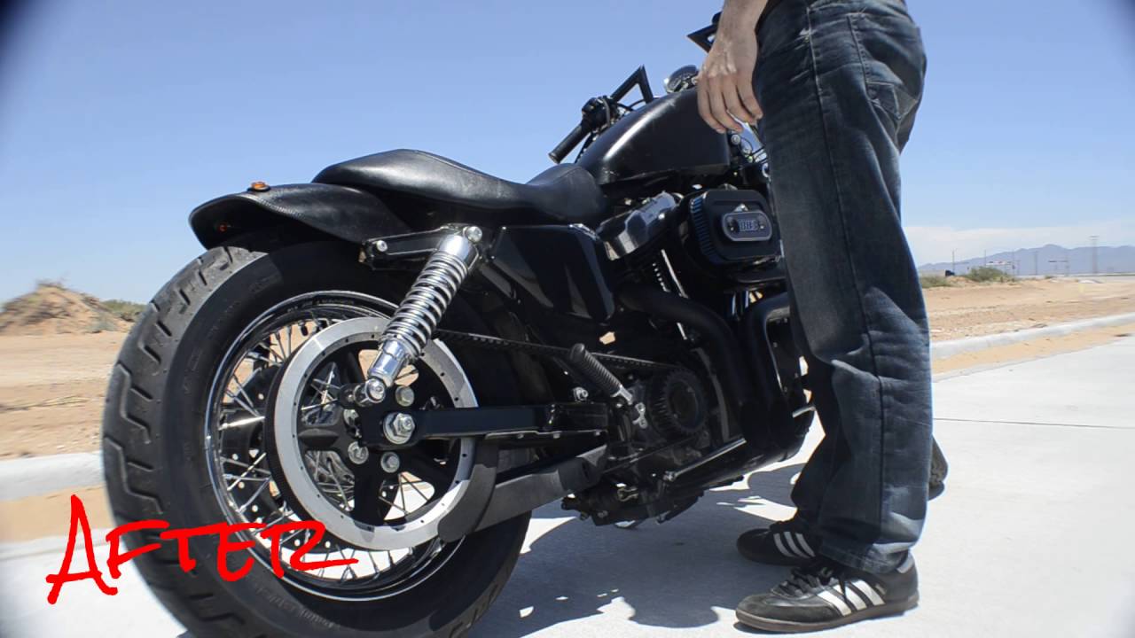 Harley Davidson Sportster LAF Pipes - YouTube