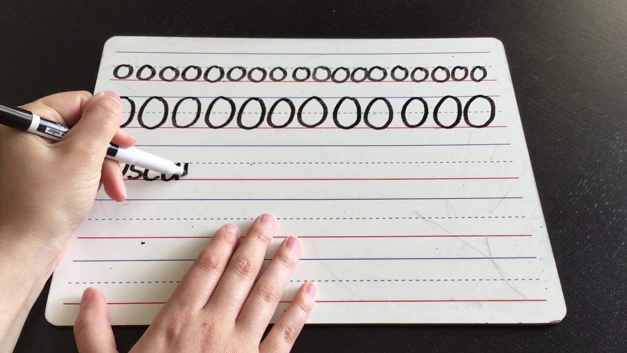 Handwriting - O - YouTube