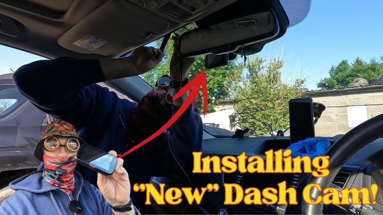 Installing Dash Cam In My CR-V MK4 - YouTube