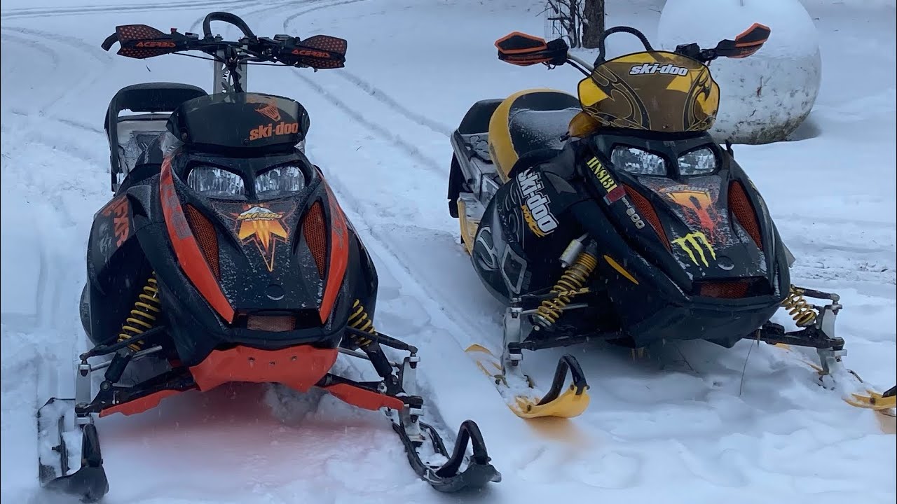 First Ride on the MXZ and SUMMIT - YouTube