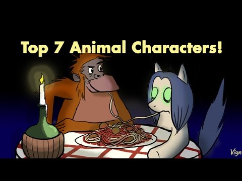 Media Hunter - Top 7 Favorite Animal Characters Part 1 - YouTube