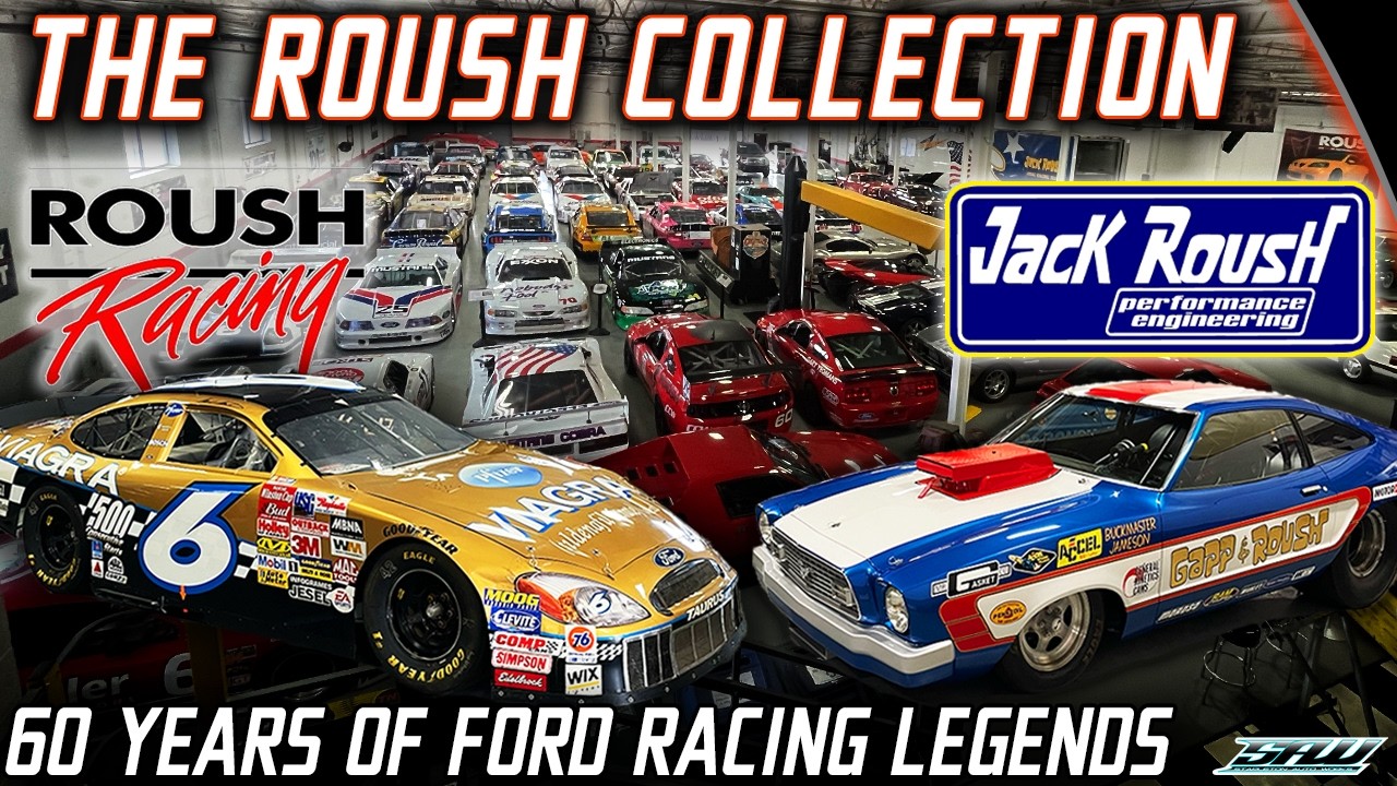 Jack Roush Racing Museum Full Tour: Legendary Ford Racing History From ...