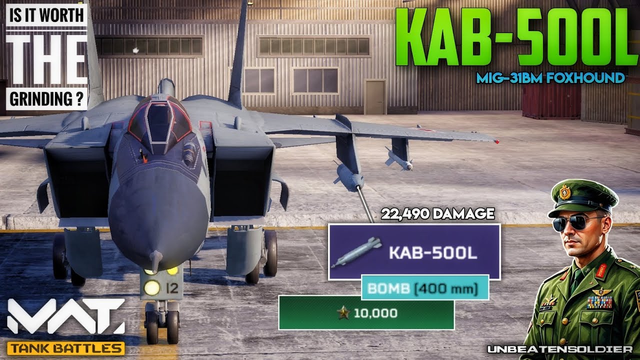 MWT : Is Kab-500L Mk 3 Laser Guided bomb worth the grinding ? || Kab ...