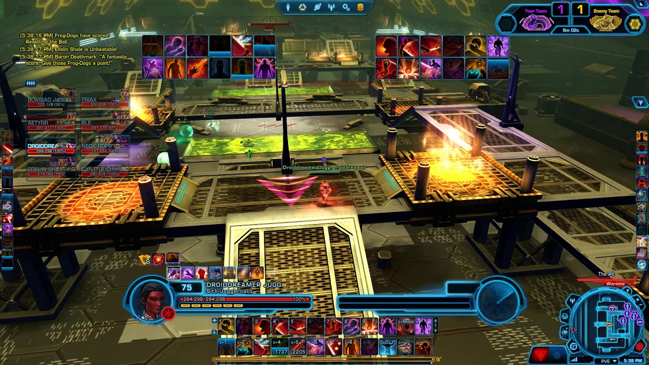 SWTOR: Huttball: Play The Game - YouTube