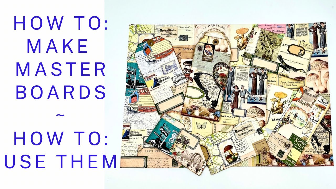 HOW TO MAKE A MASTERBOARD AND HOW TO USE THEM - UPDATED 28-09-22 - YouTube