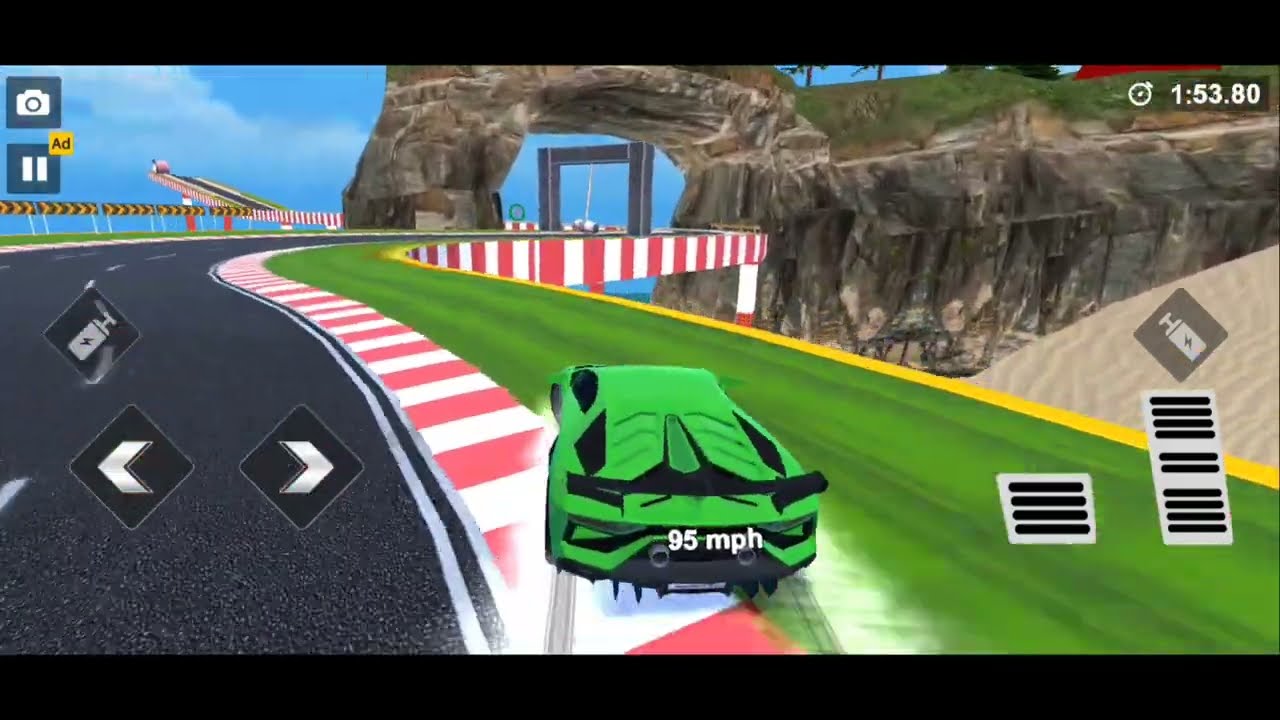 Ramp Car Stunt Gameplay | Car Racing Game | Ramp Car Game - YouTube