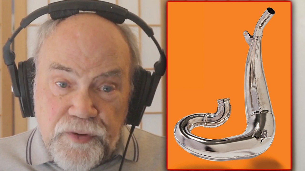 How the TWO-STROKE EXPANSION CHAMBER WORKS and Where It Came From (call ...