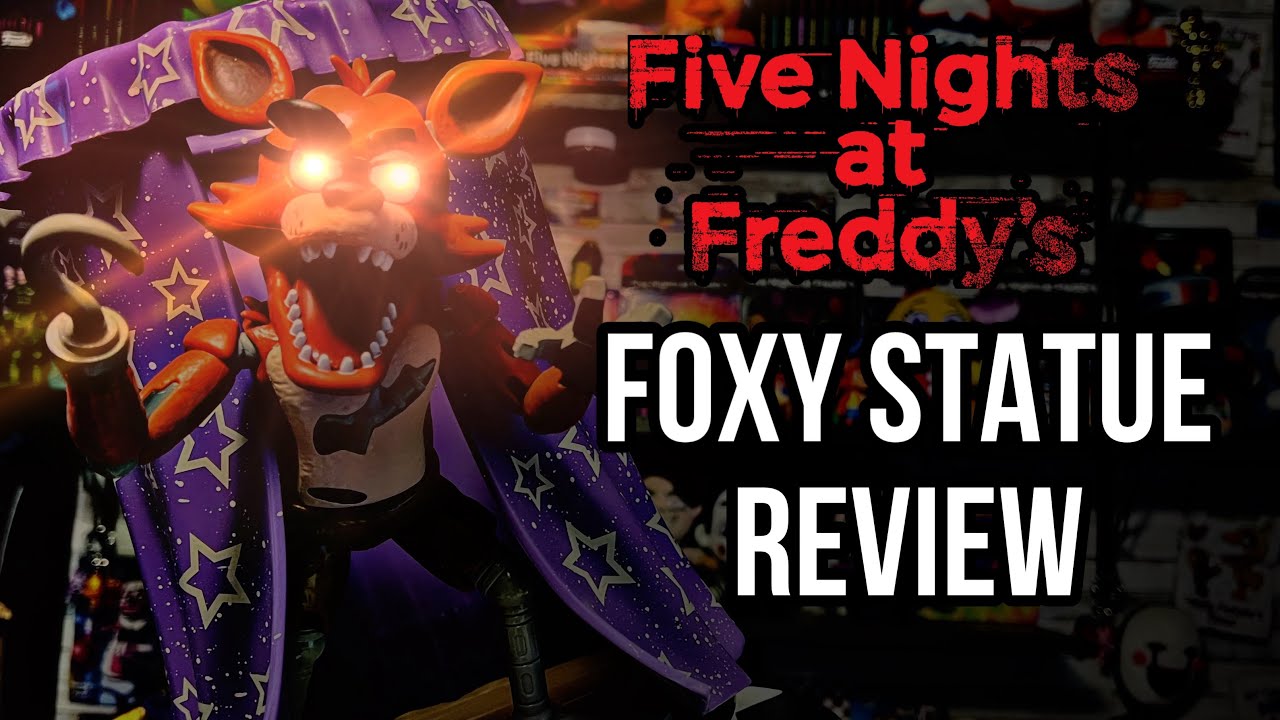 Five Nights at Freddy’s Foxy Statue review - YouTube