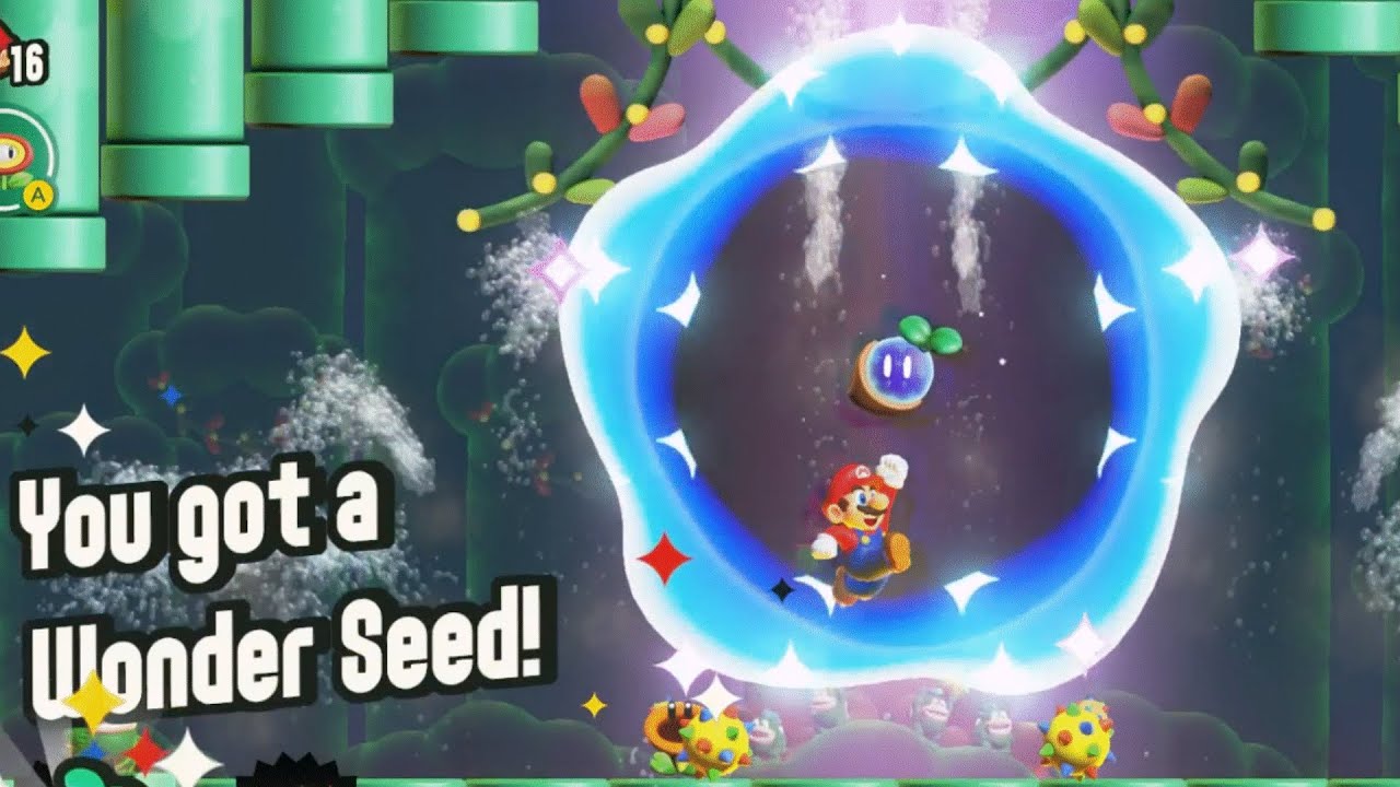 Angry Spikes And Sinkin' Pipes 100% Super Mario Bros Wonder - YouTube