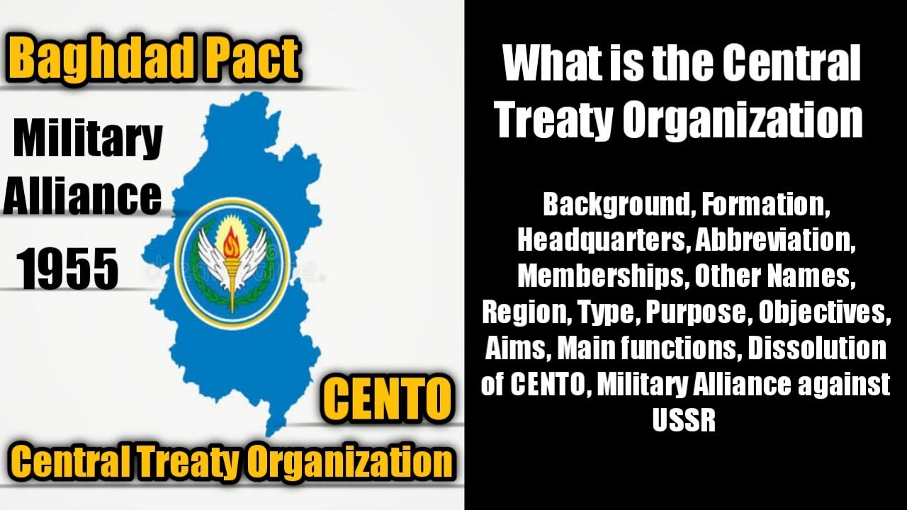 Central Treaty Organization |CENTO| Middle East Treaty Organization ...