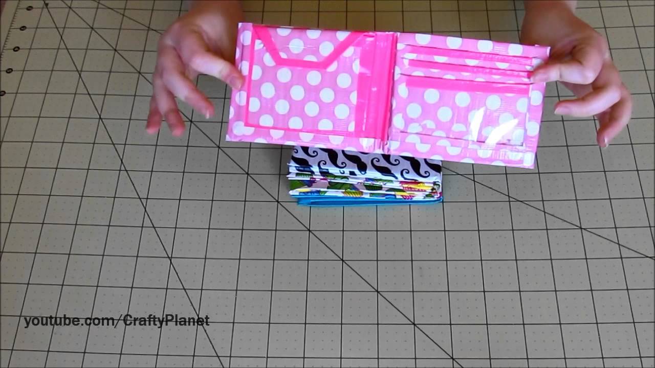 Six ★ NEW ★ Duct Tape Wallets - My Duct Tape Wallet Collection (Duct ...