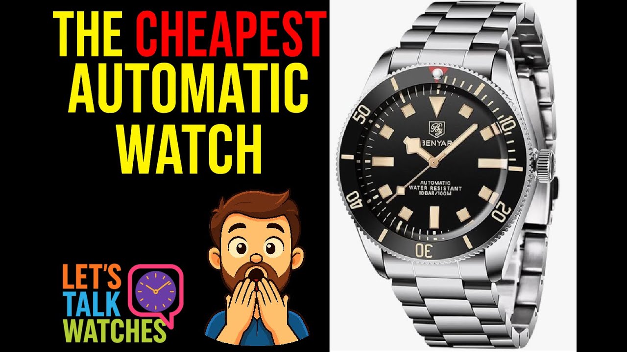 Benyar Automatic - The Cheapest Automatic Watch - YouTube