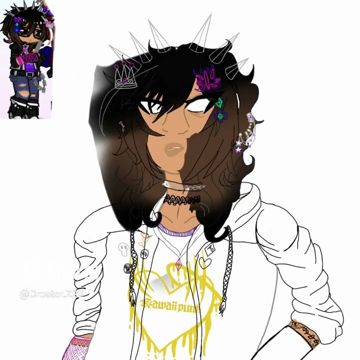 (Re-upload) My PFP for my main channel #art #digitalart #silly - YouTube