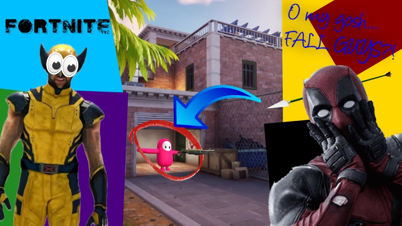 How to become a FALL GUYS BEAN in FORTNITE - YouTube