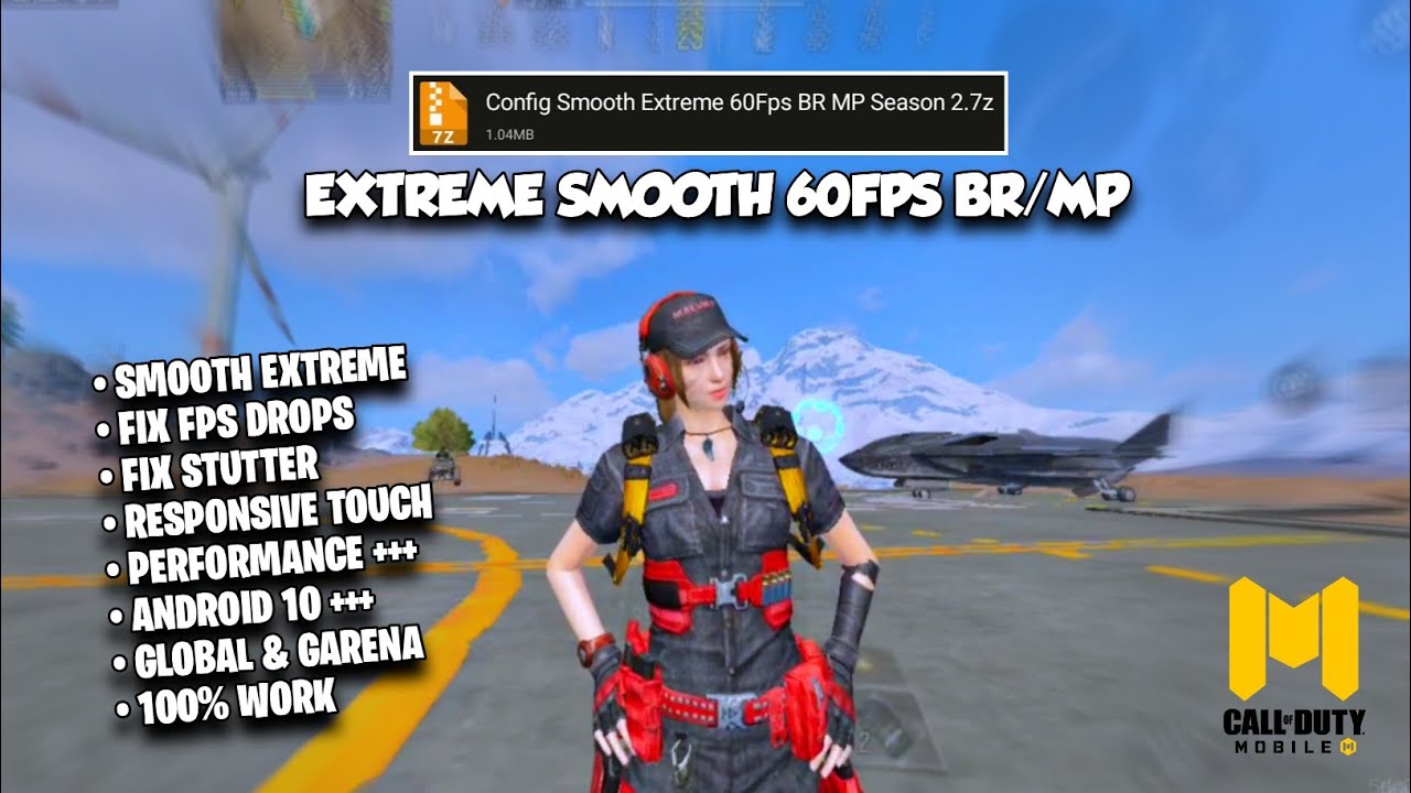 CONFIG SMOOTH EXTREME 60FPS IN COD MOBILE | CONFIG CODM BR/MP - YouTube