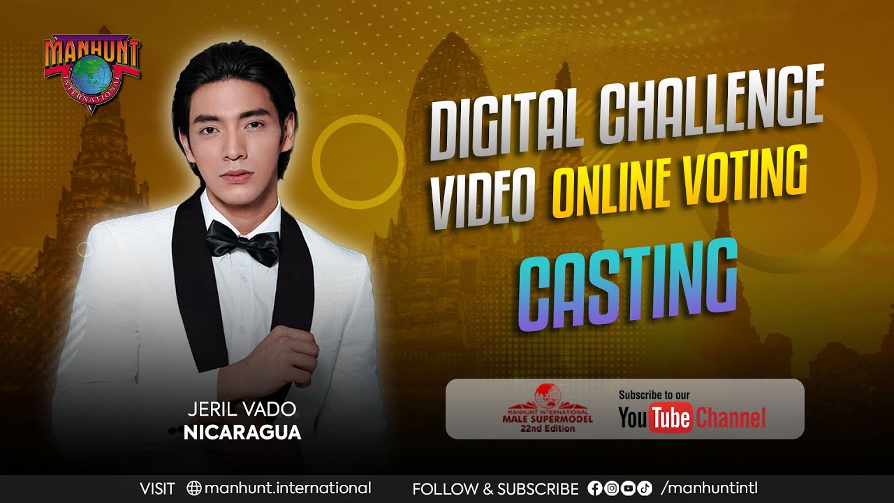 NICARAGUA - CASTING CHALLENGE 22ND MANHUNT INTERNATIONAL SUPERMODEL - YouTube