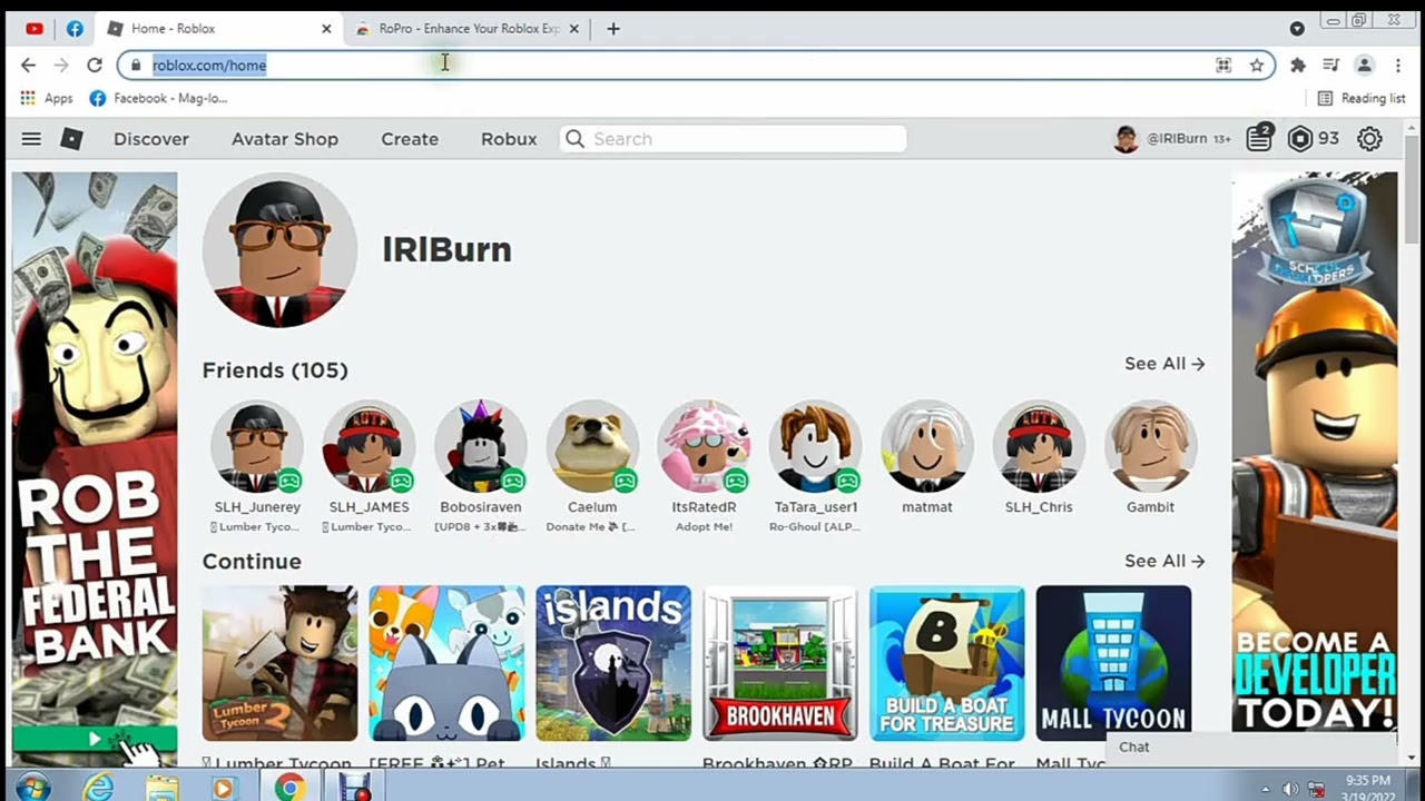 ROPRO Extension had some UPDATES And to get into any game in Roblox ...