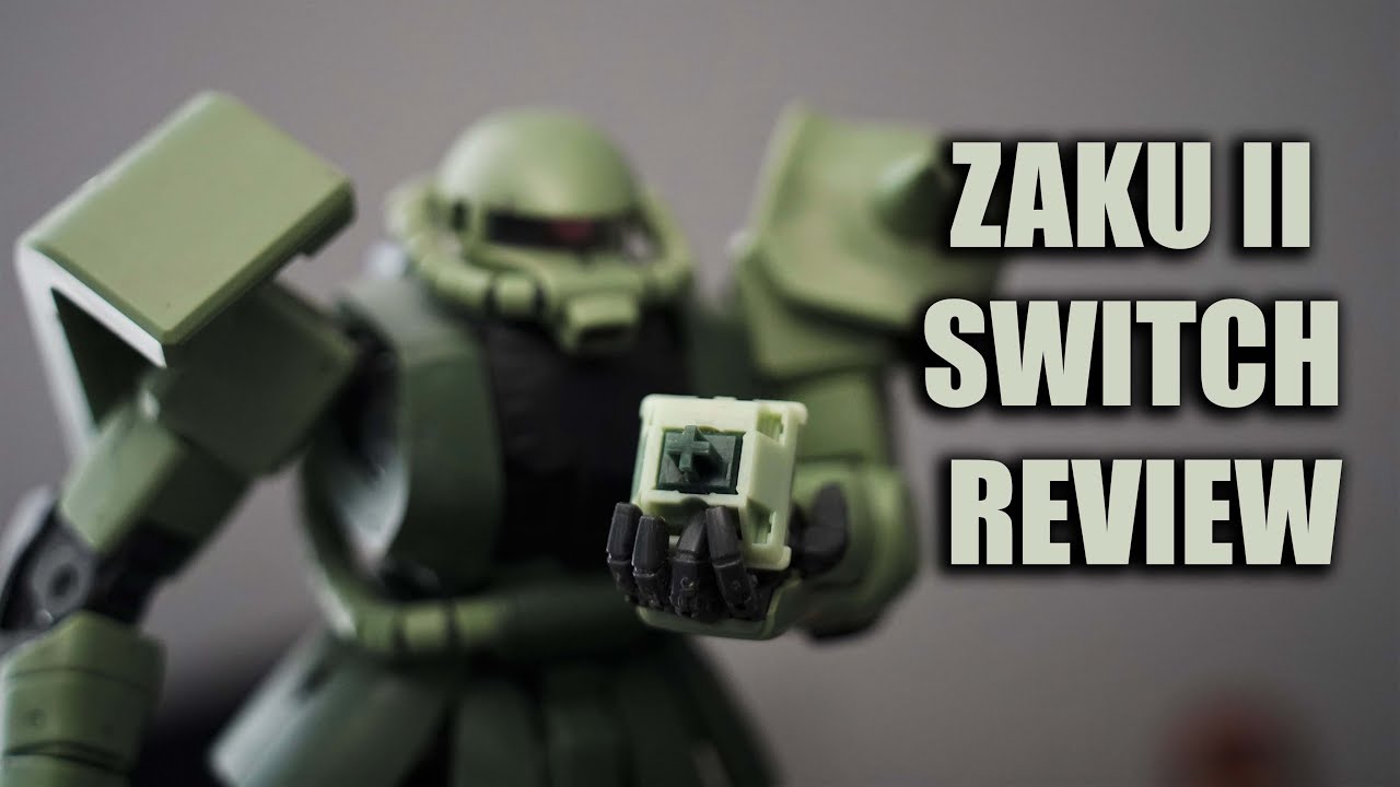 My new favorite tactiles? | Zaku II Switch Review - YouTube