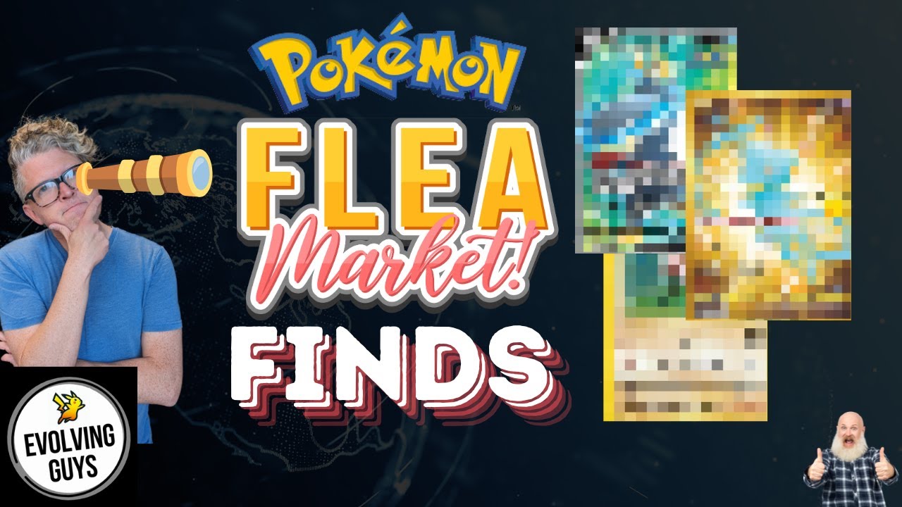 Hunting for Pokémon Cards at a Flea Market! #pokemon #pokemoncards # ...