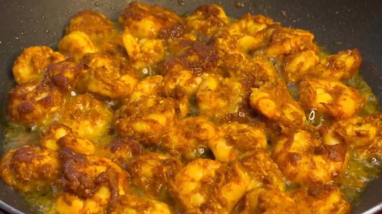 Prawns Roast | Prawns ರೋಸ್ಟ್ | Very tasty & easy prawns roast - YouTube