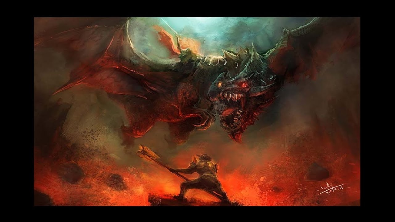 Man Vs Dragon The Hobbit vs Airtones (Strike) - YouTube