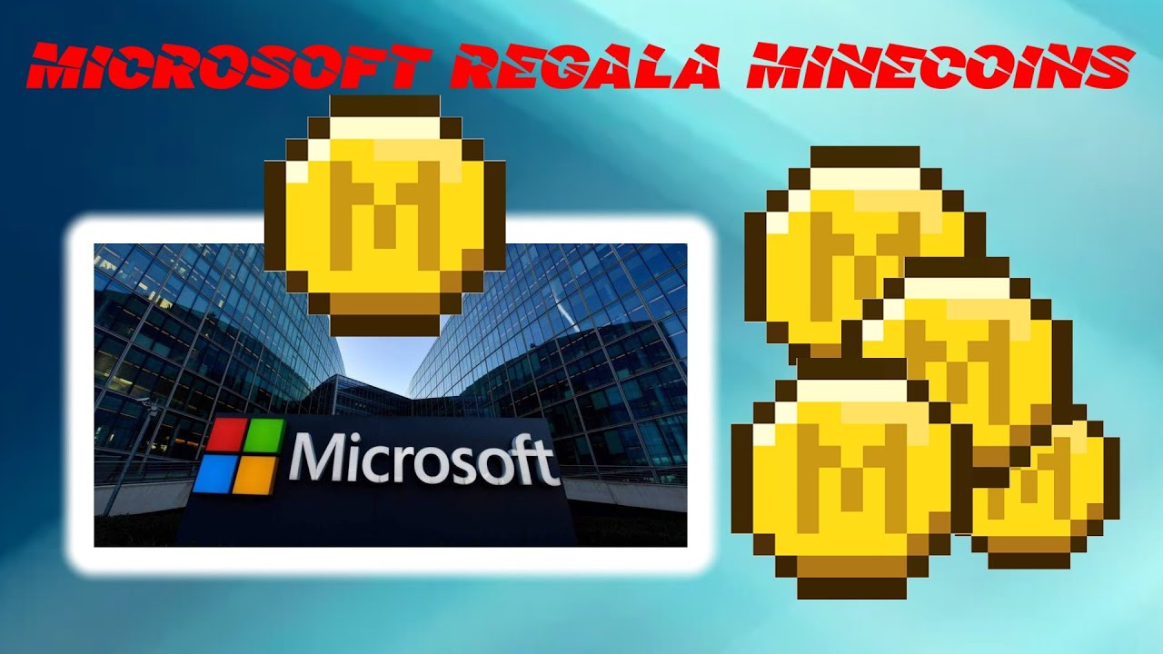 Microsoft esta regalando Minecoins dinero y mas GRATIS!! - YouTube