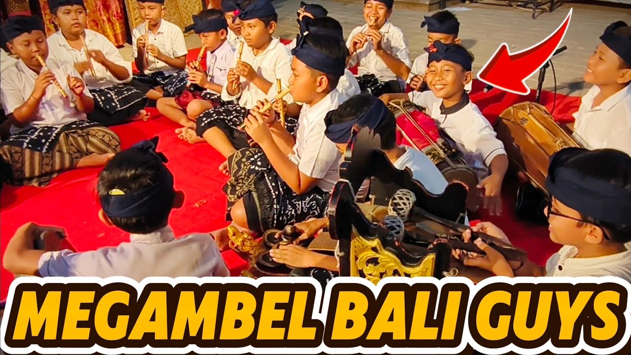 AKU MEGAMBEL BALI SAMA PAKDE CIAAATTT & TEMAN TEMAN SANGGAR TABUH WIDYA ...