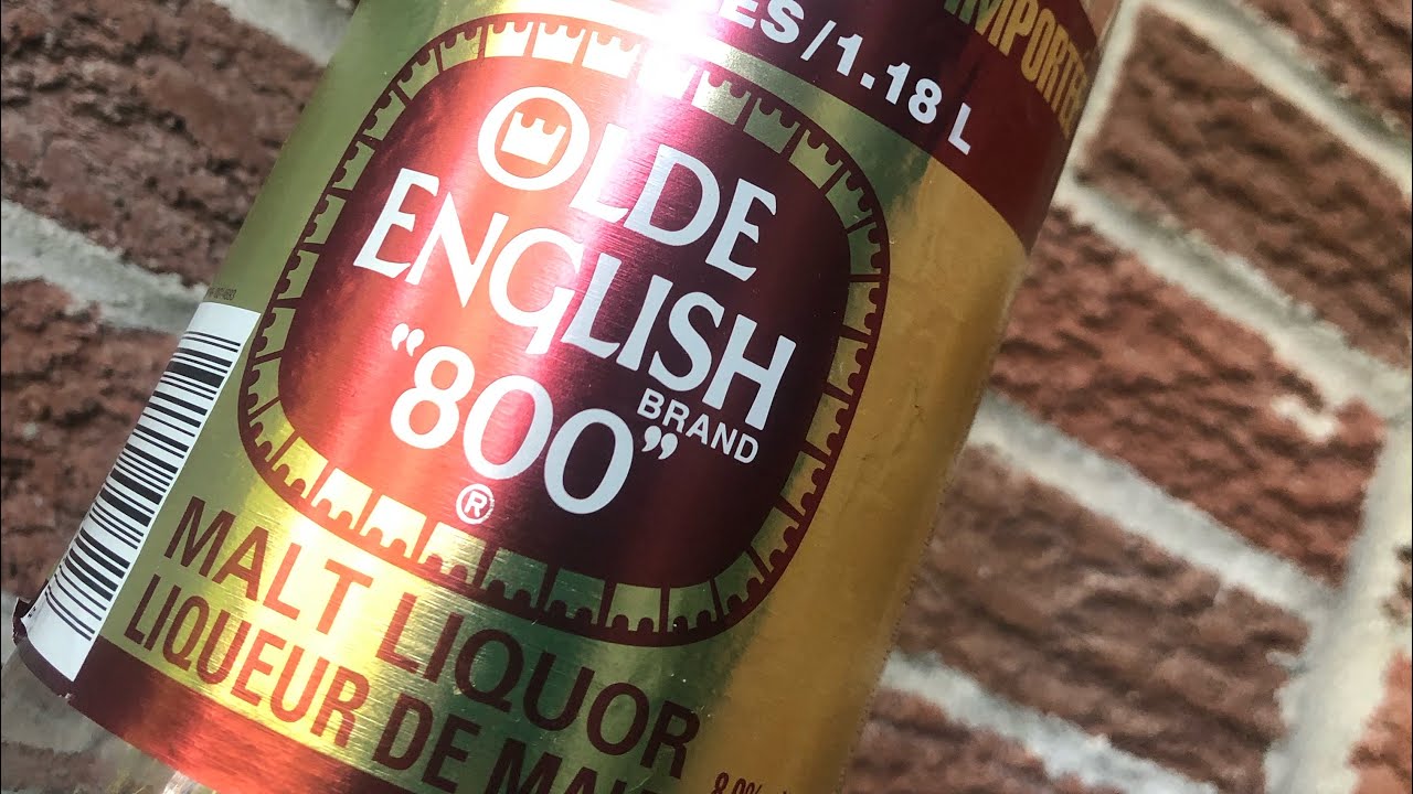 Enjoy a 40oz Olde English 800 Malt Liquor - YouTube