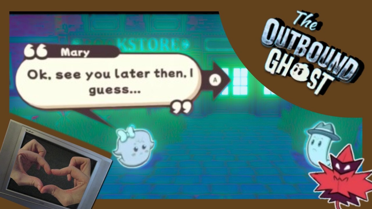 Michael is problematic in public, in let's play The Outbound Ghost ...