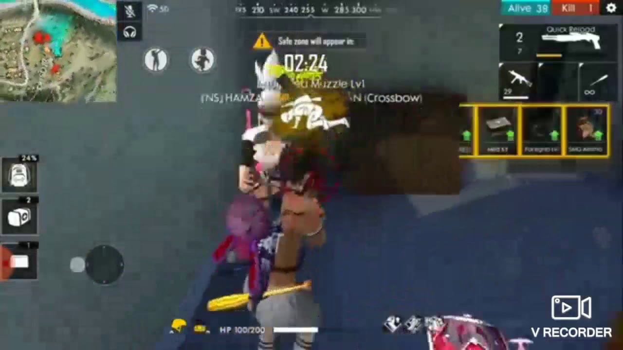 Orang pro main ff , solo vs squad - YouTube