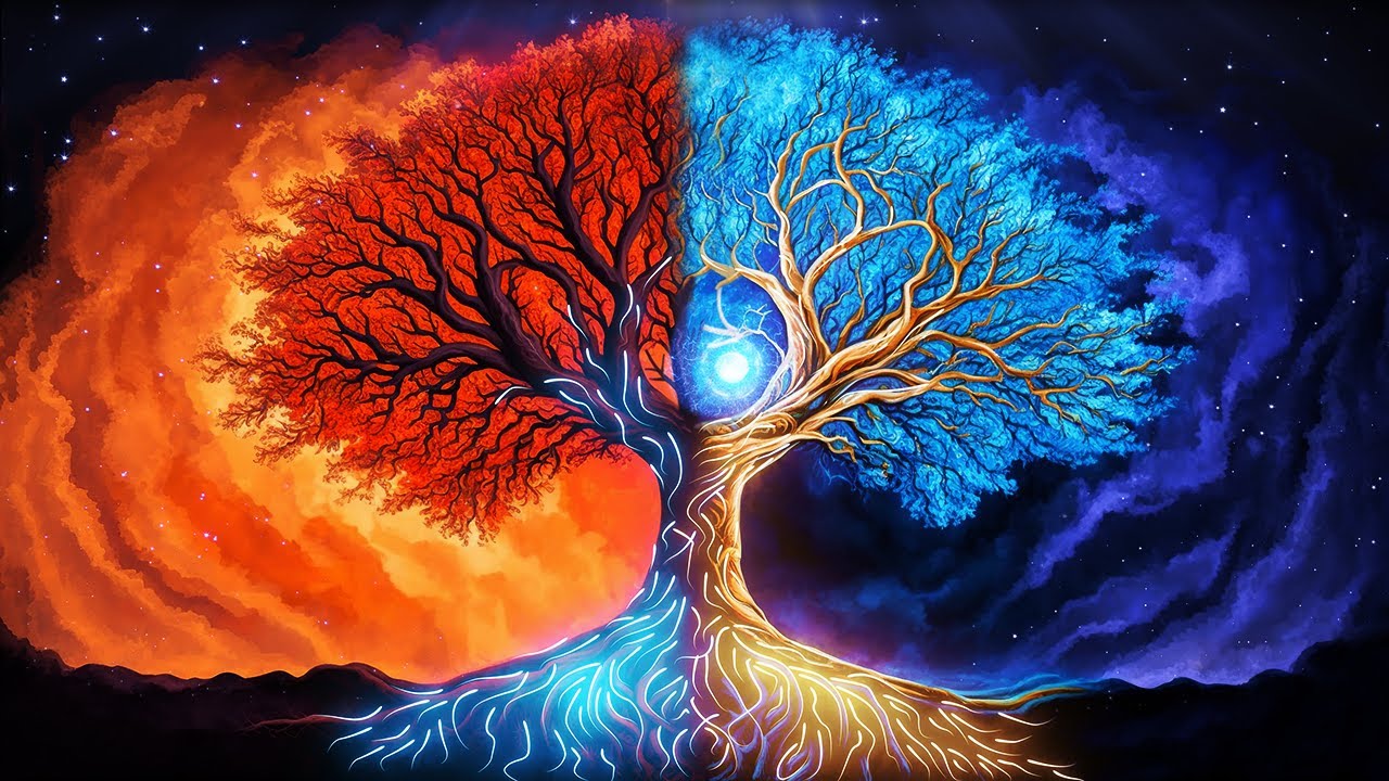TREE OF LIFE👁️ Opening Frequency Of The Third Eye | 528Hz + 999Hz ...