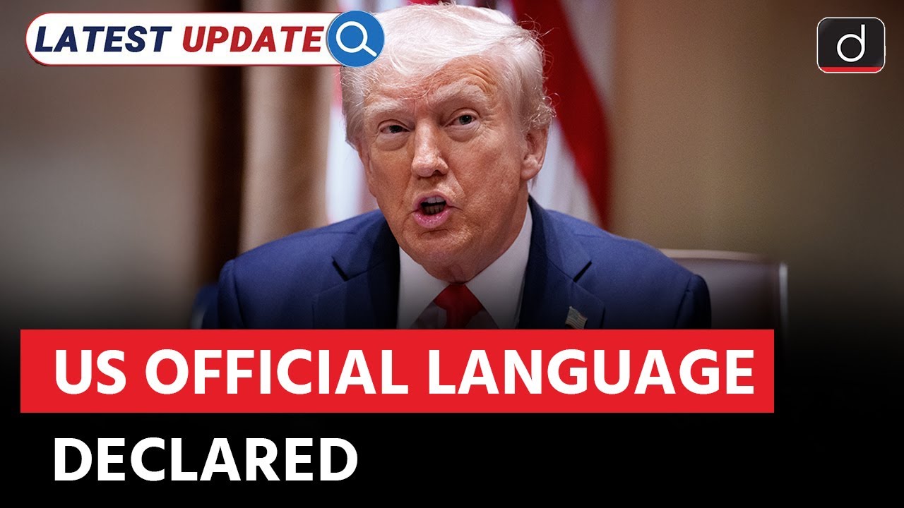 Trump Declares English as Official Language for U.S. | America | Latest ...