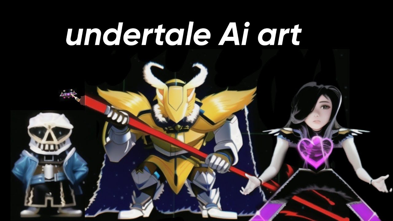 Ai making undertale and battletale characters - YouTube