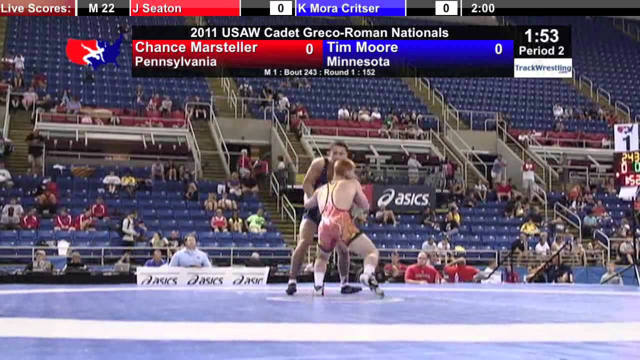 Cadet Greco 152 - Chance Marsteller (PA) vs. Tim Moore (MN) - YouTube