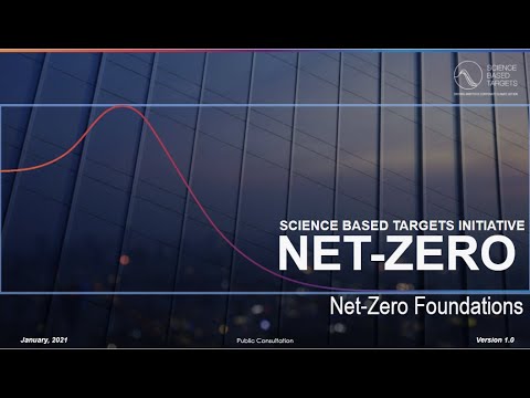 SBTi Net-Zero Public Consultation Explainers: Net-Zero Foundations ...