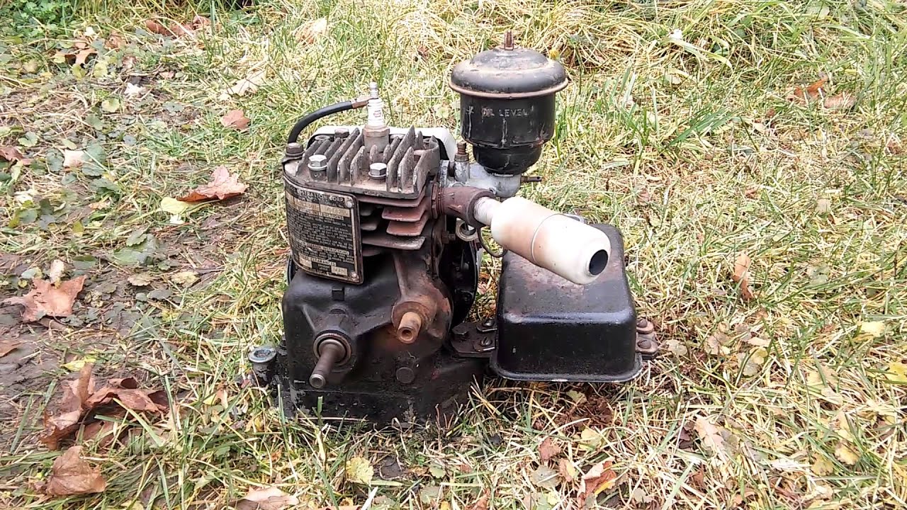Briggs & Stratton WI gasoline engine - YouTube