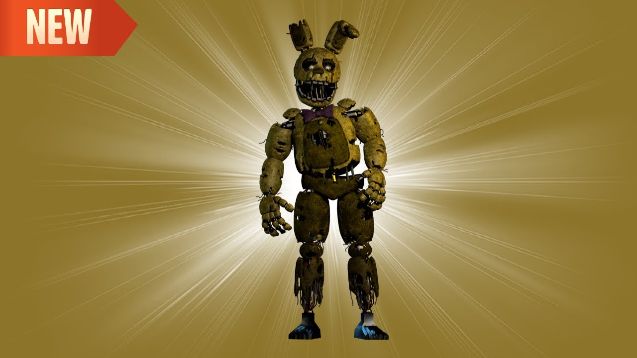 Withered Spring bonnie skin review - YouTube