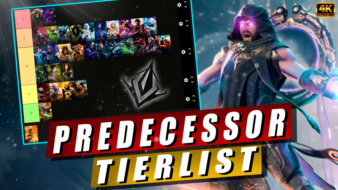 🧐Tierlist Mejores Héroes de PREDECESSOR📚 - YouTube