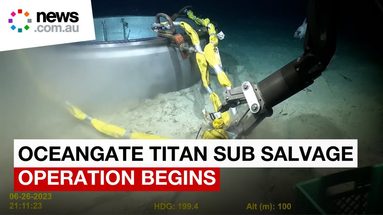 New footage of Titan sub released - YouTube