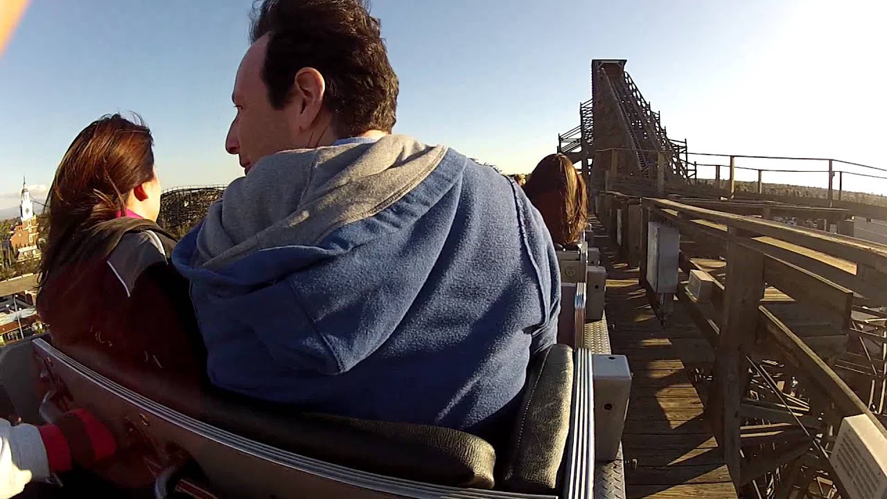 Knott's Berry Farm Ghost Rider - YouTube