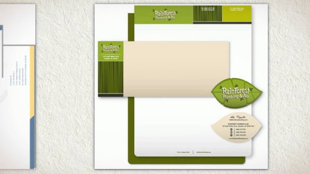 Environmentally Friendly Green Letterhead and Envelopes, Eco Green ...