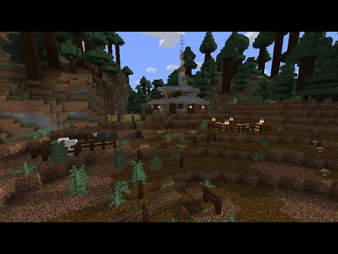 Epic Mega Taiga Starter Base Minecraft Timelapse - YouTube