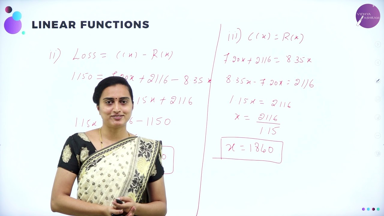 DAY 94 | BASIC MATHS | I PUC | LINEAR FUNCTION | L2 - YouTube