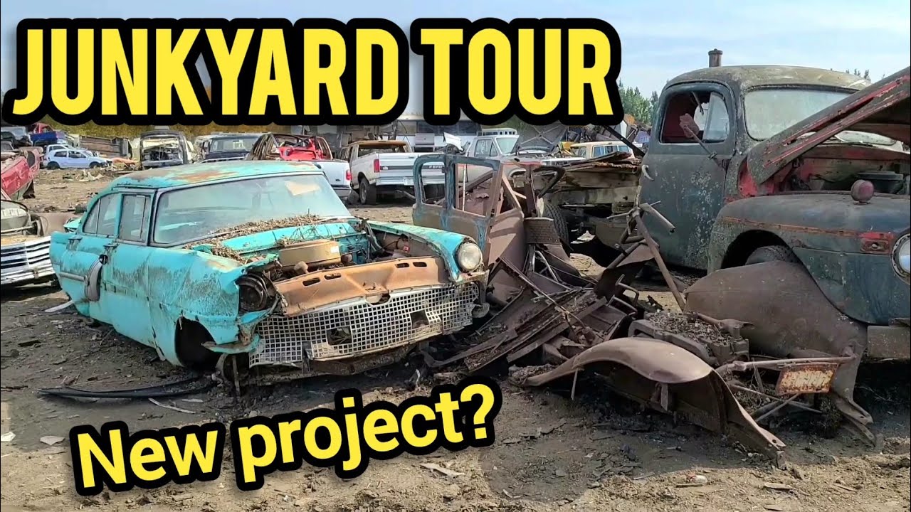 Amazing Junkyard FULL of Classics! What did we Buy? Also, Revealing The ...