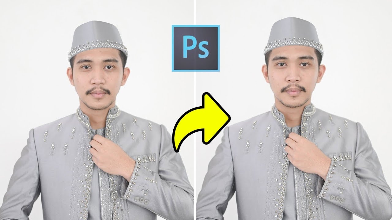 CARA EDIT FOTO MELURUSKAN PECI DI PHOTOSHOP - YouTube