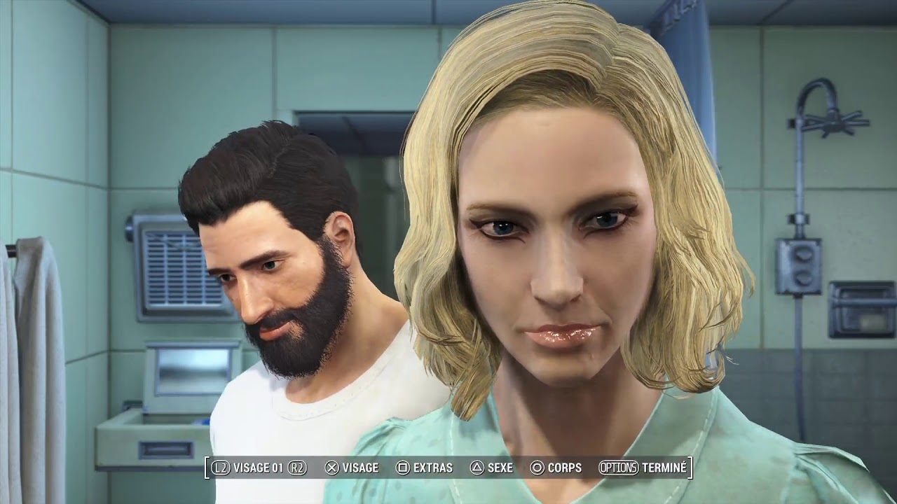 Fallout 4 : Faire une Belle Femme Comme Personnage - YouTube